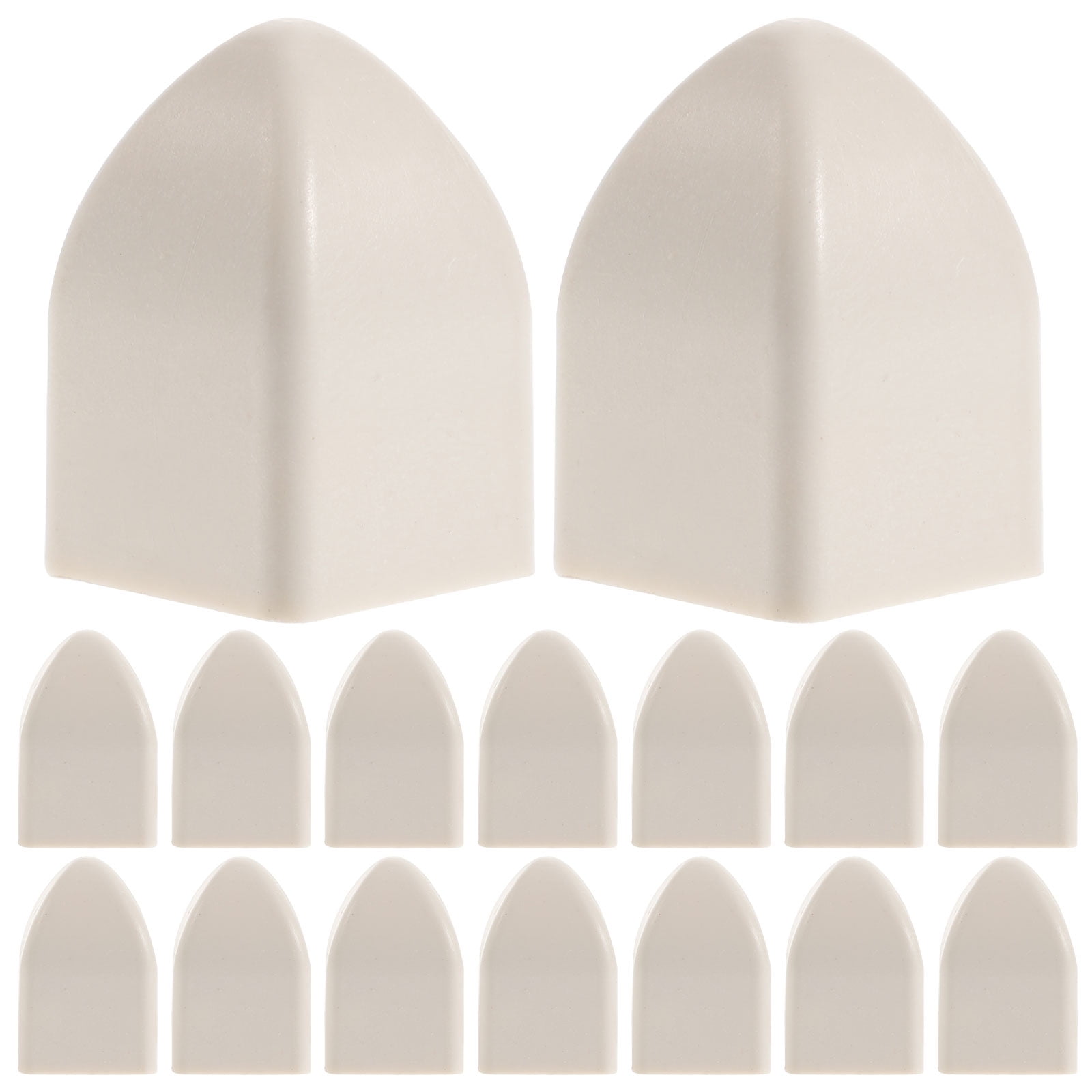 50 Pcs 2x2 Fence Post Caps Post Guardrail Protective Hat Fence Hat ...