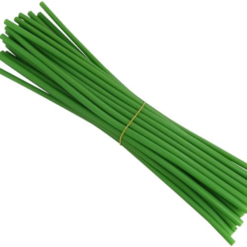 50 Pcs 30cm Flower Stem Covers Tubes Plastic Artificial Floral Stem ...