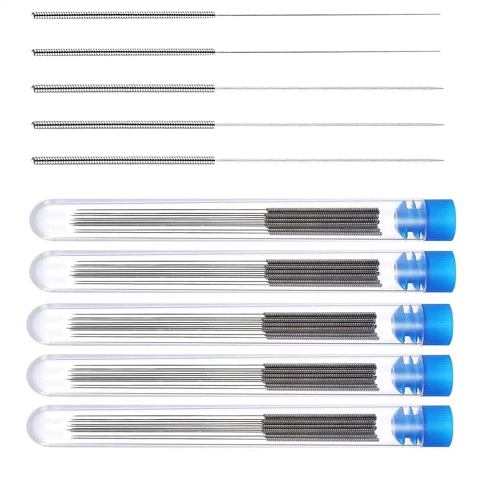 50 Pcs 3D Printer Nozzle Cleaning Needles Tool 0.15mm 0.2mm 0.25mm 0 ...