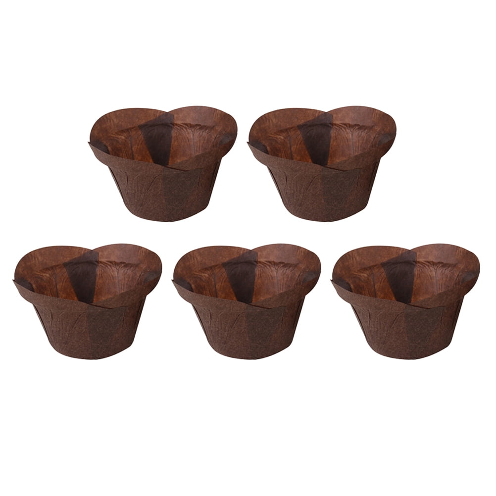 50 Pcs 50mm Cupcake Wrappers Baking Cups Lotus Shape Liners Muffin Cake ...