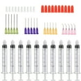 Sky Pro 50 Pcs 5ml Syringes, Blunt Tip Needles, Syringe Caps, For ...