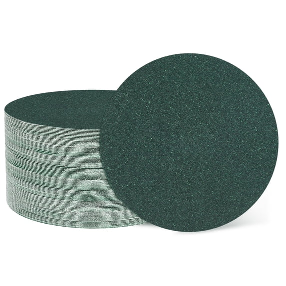 50 Pcs 6 Inch Sanding Disc 60 Grit Hook and Loop Sandpaper Random ...