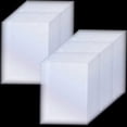 50 Pcs 8 1/2" x 11" Rigid Print Protectors Clear Rigid Sleeve Plastic ...