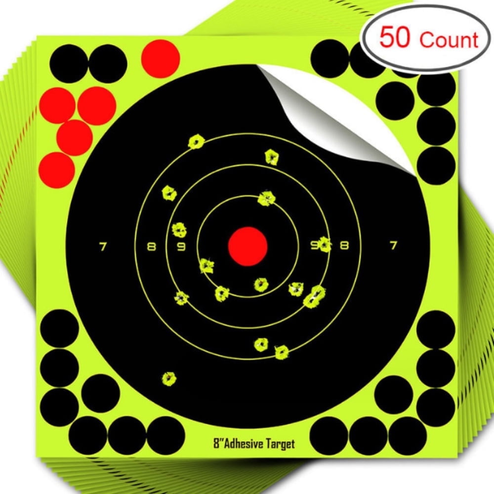 Self-adhesive Pistol Targets Indoor Outdoor Use Ultimate Pistol Targets ...