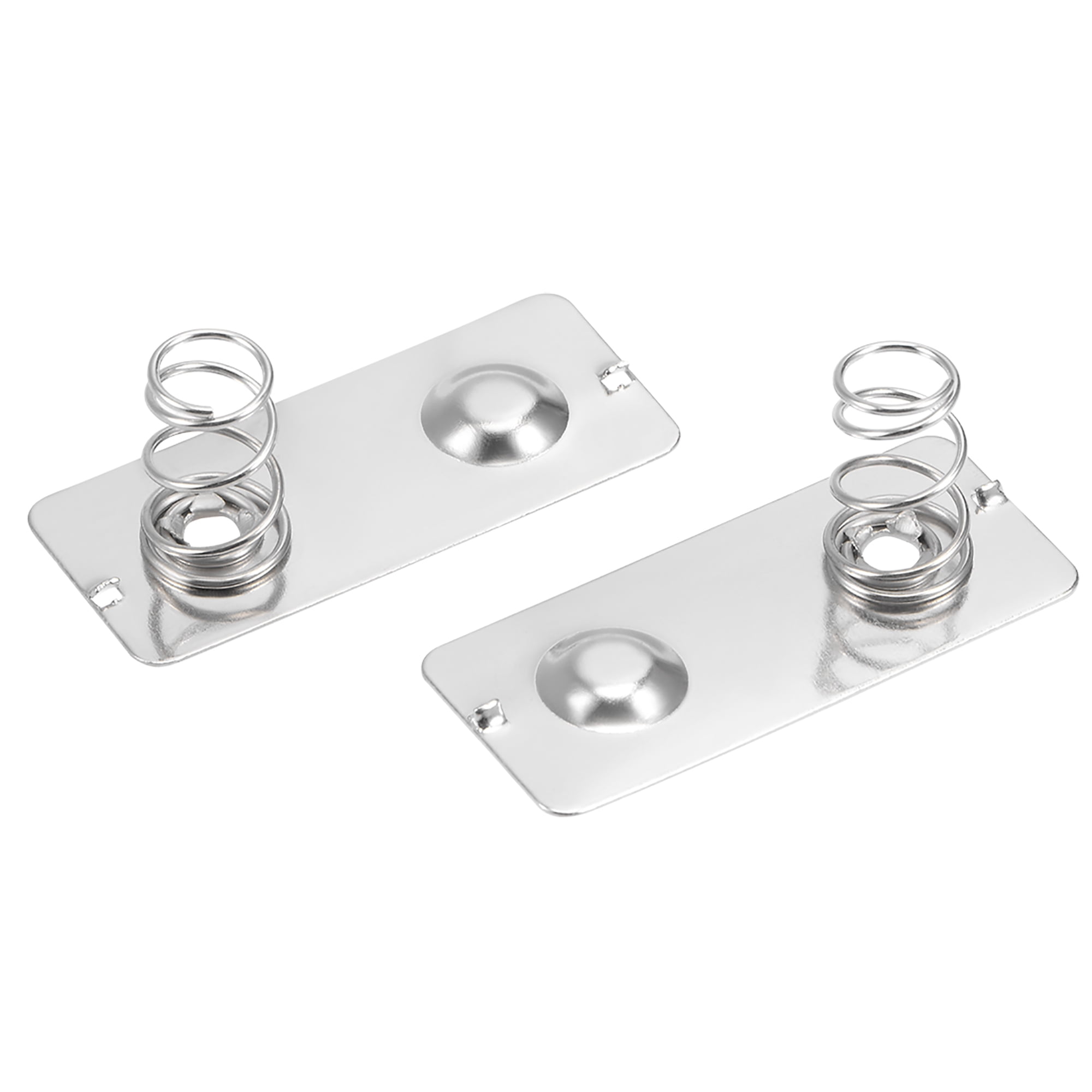50 Pcs AA Battery Positive to Negative Spring Contact Plate 28mmx12mmx0 ...