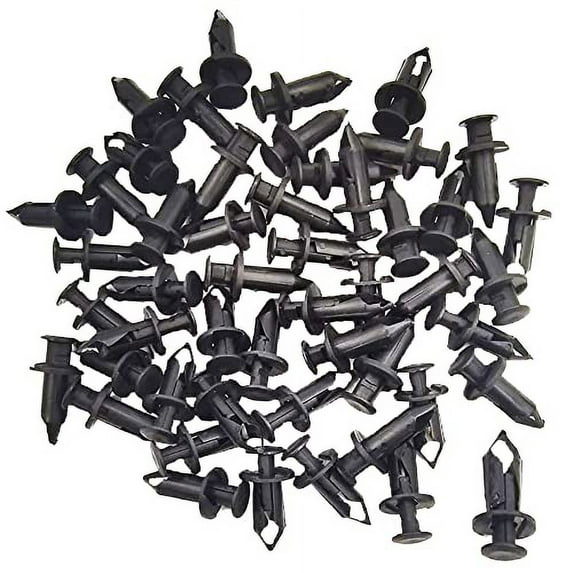 50 Pcs ATV Fender Clips Replaces 90653-HC4-900 Push Retainer Fasteners ...
