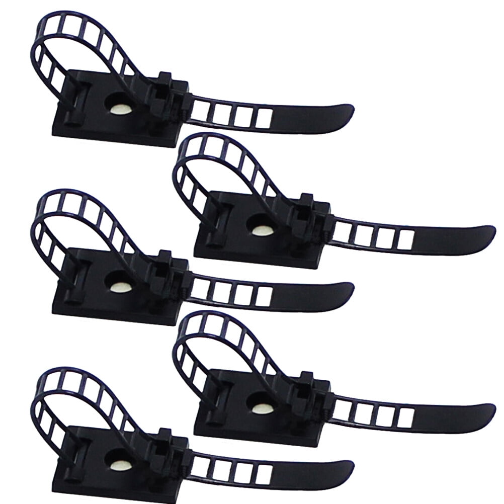 50 Pcs Adjustable Cable Clips Self-Adhesive Wire Clips Cable Wire ...