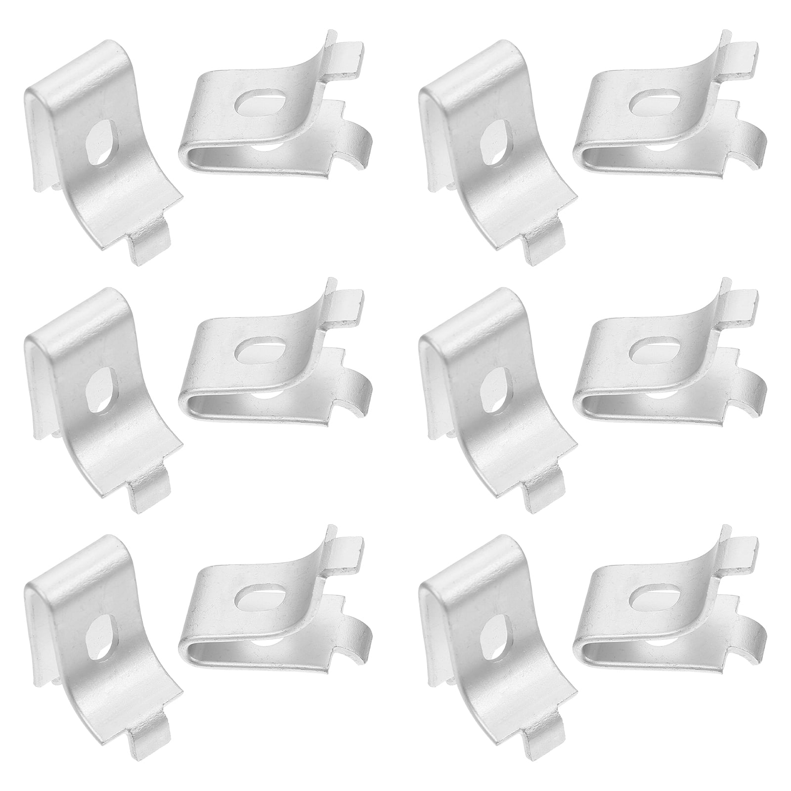 50 Pcs Wire Shelf Support Clips 3x3x1.5cm Shelf Fixing Hardware for ...