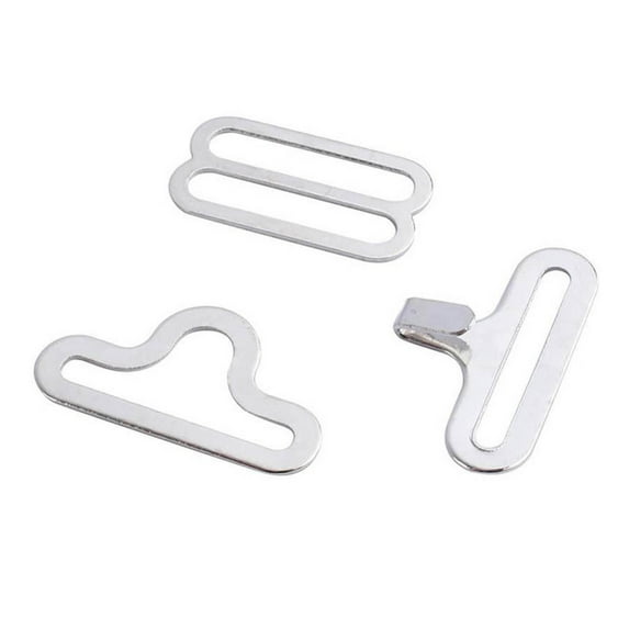 50 Pcs Adjustable Tie Clip Closures Bow Tie Cravat Clips Fasteners ...