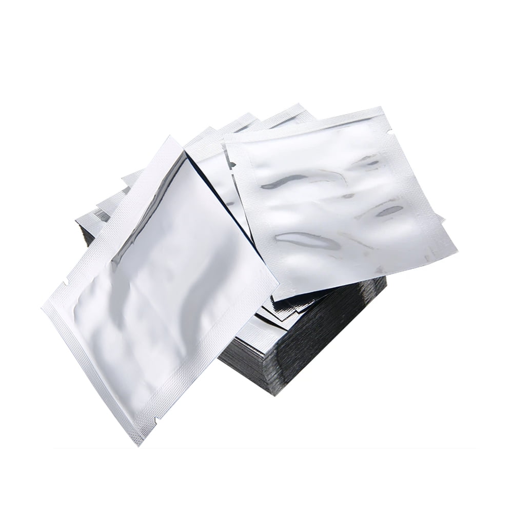 50 Pcs Aluminized Packaging Bags for food storage, Heat Sealable Bags ...