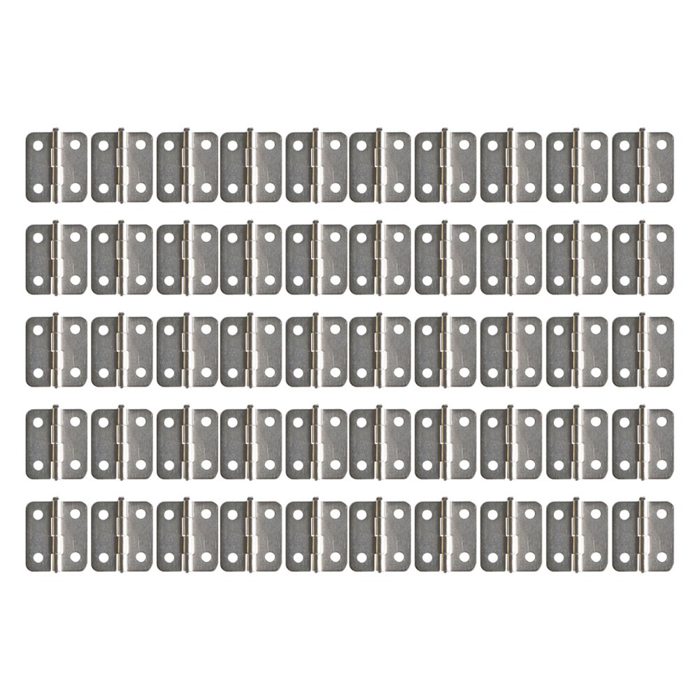 50 Pcs Antique Flat Hinge Wooden Box Hinge Jewelry Box Hinge with Nails ...
