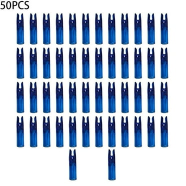 50 Pcs Aluminum Arrow Inserts ID6.2mm DIY Shaft Bow - Walmart.com