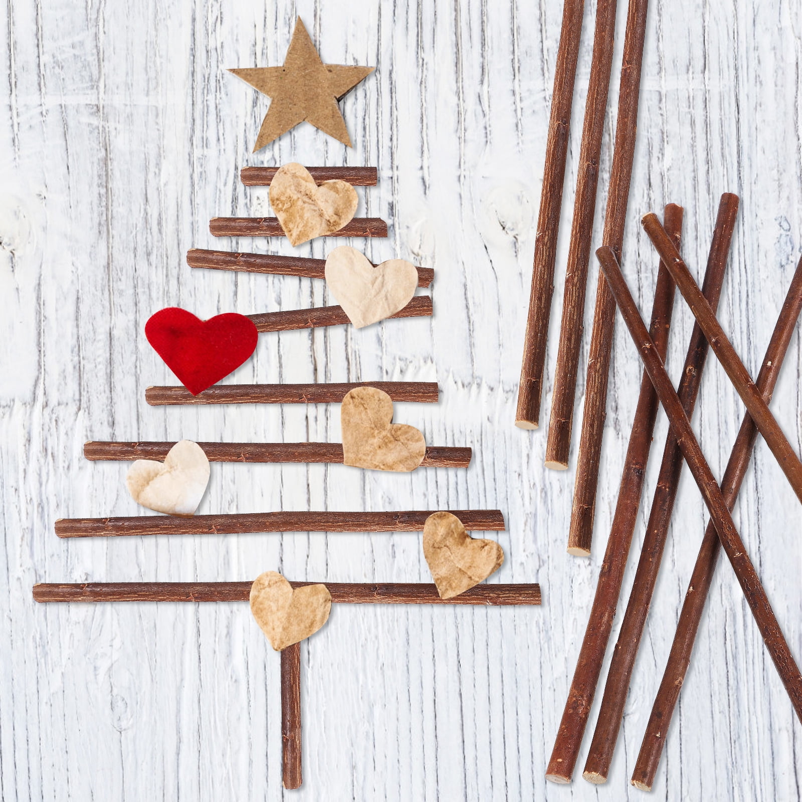 Craft Sticks for DIY Making with Natural Wood Beauty Brown Decorative ...