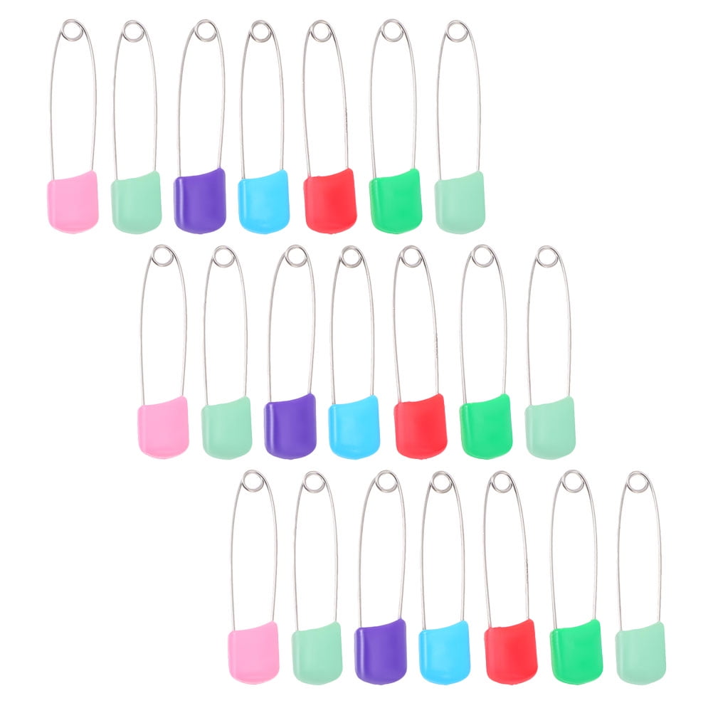50 Pcs Baby Diaper Safety Pins Infant Nappy Brooch Newborn Nappies ...