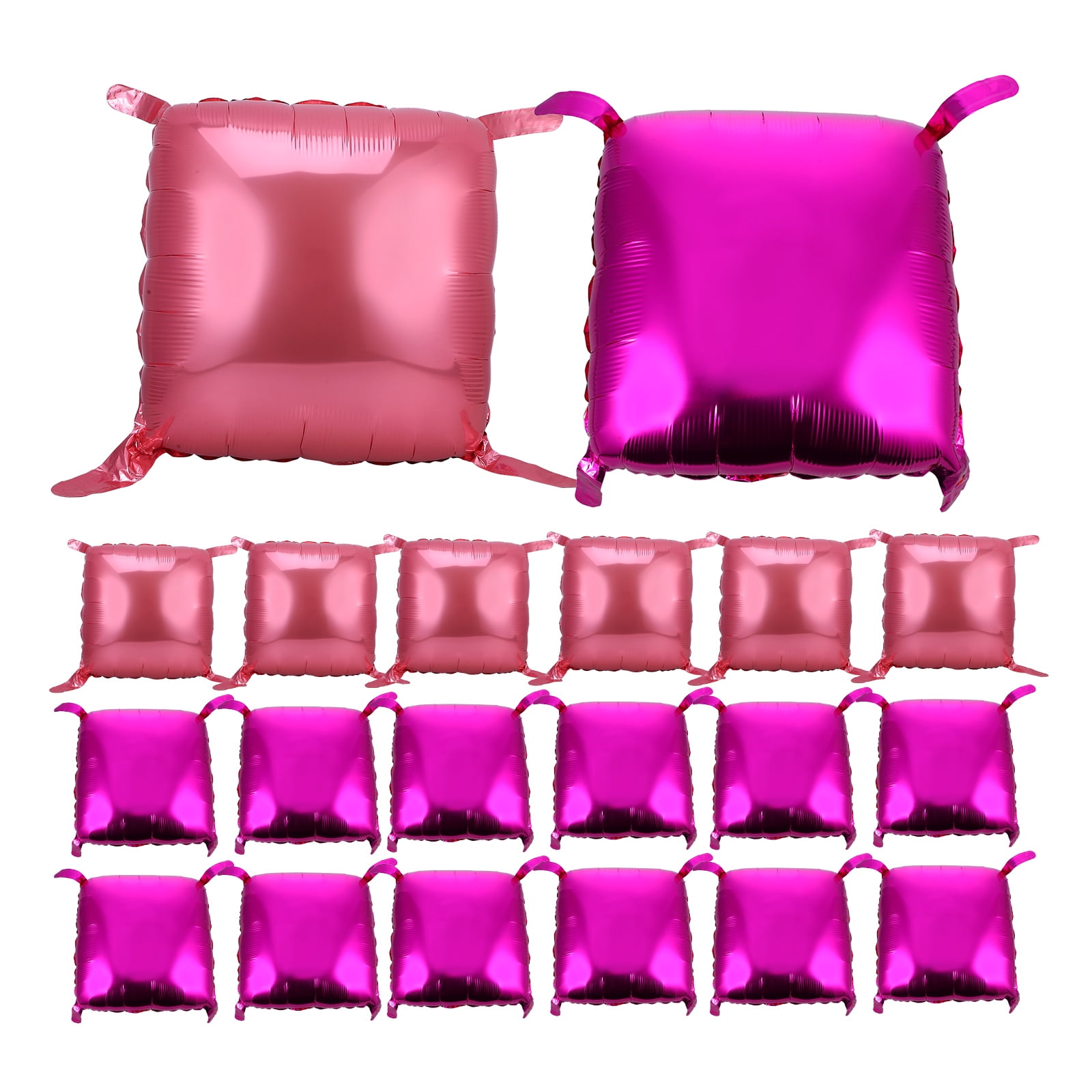 50 Pcs Background Wall Balloons Square Molding Balloon Graduation ...