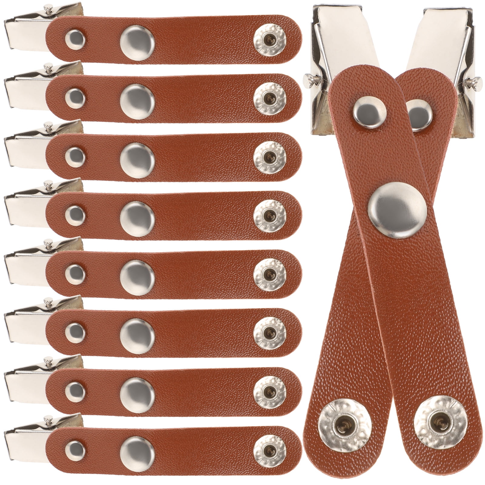 50 Pcs Badge Clip Nurse Metal Tags Name Holders with Staff - Walmart.com