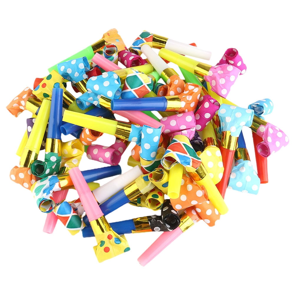 50 Pcs Blow Roll Fidget Toys Dryer Kids Party Supplies Child - Walmart.com