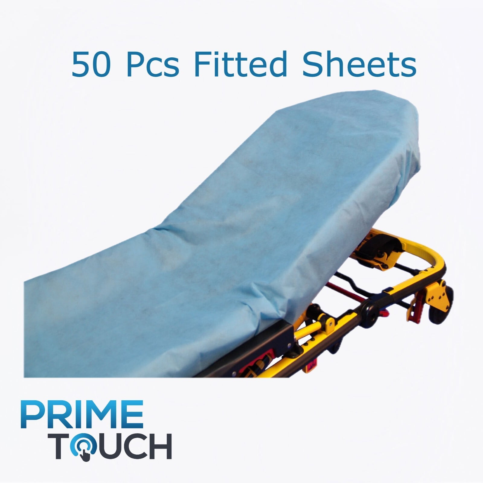 50 Pcs Blue Stretcher Fitted Sheets for Gurney Beds - Hospital Quality ...
