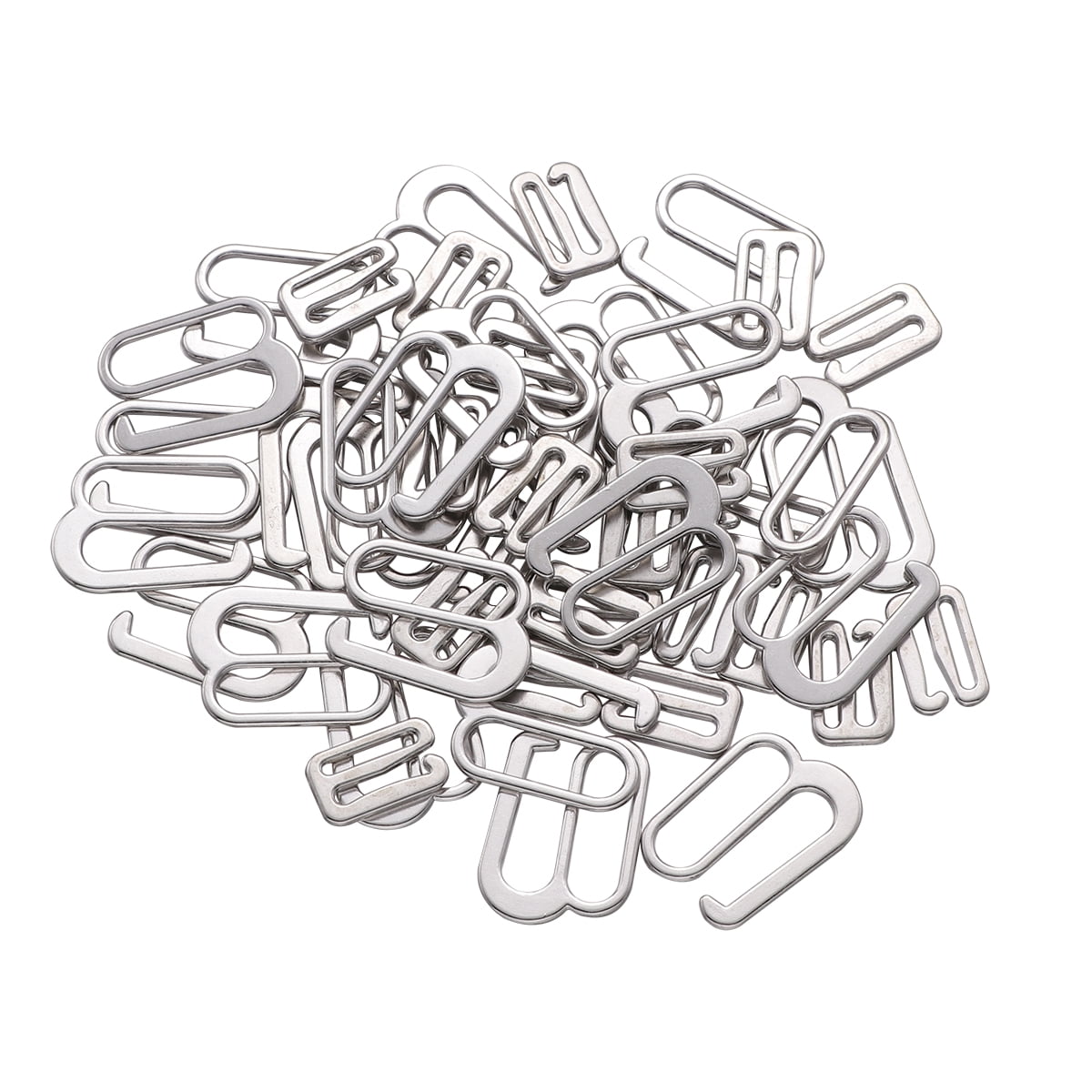 50 Pcs Bra Buckle Bra Strap Stopper Bra Strap Slide Hook Shoulder Belt ...