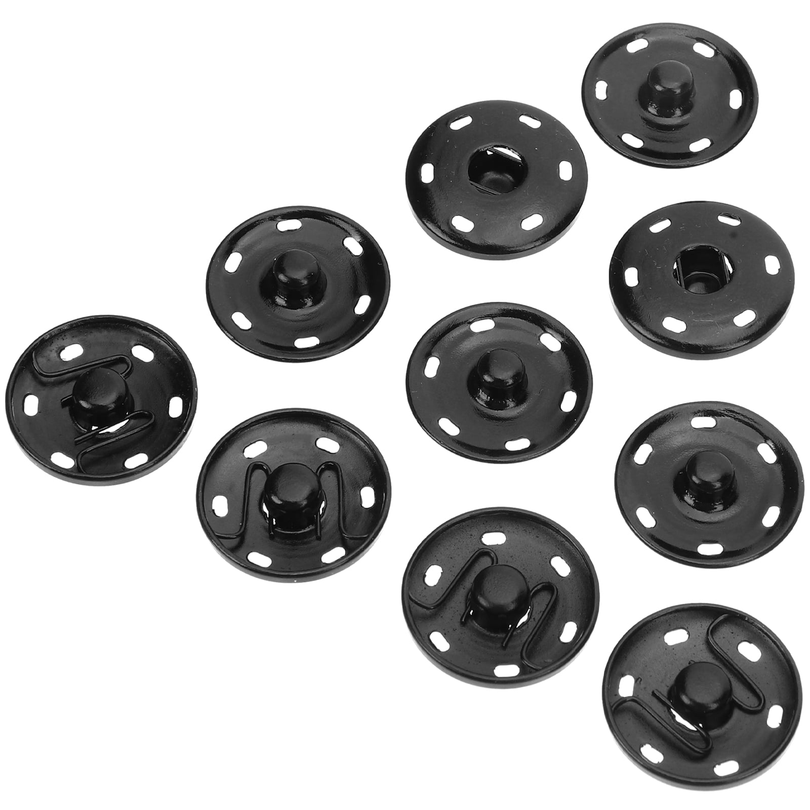 Raindrops 50pcs Snap Buttons Metal Snap Fasteners Clothes Press Studs ...