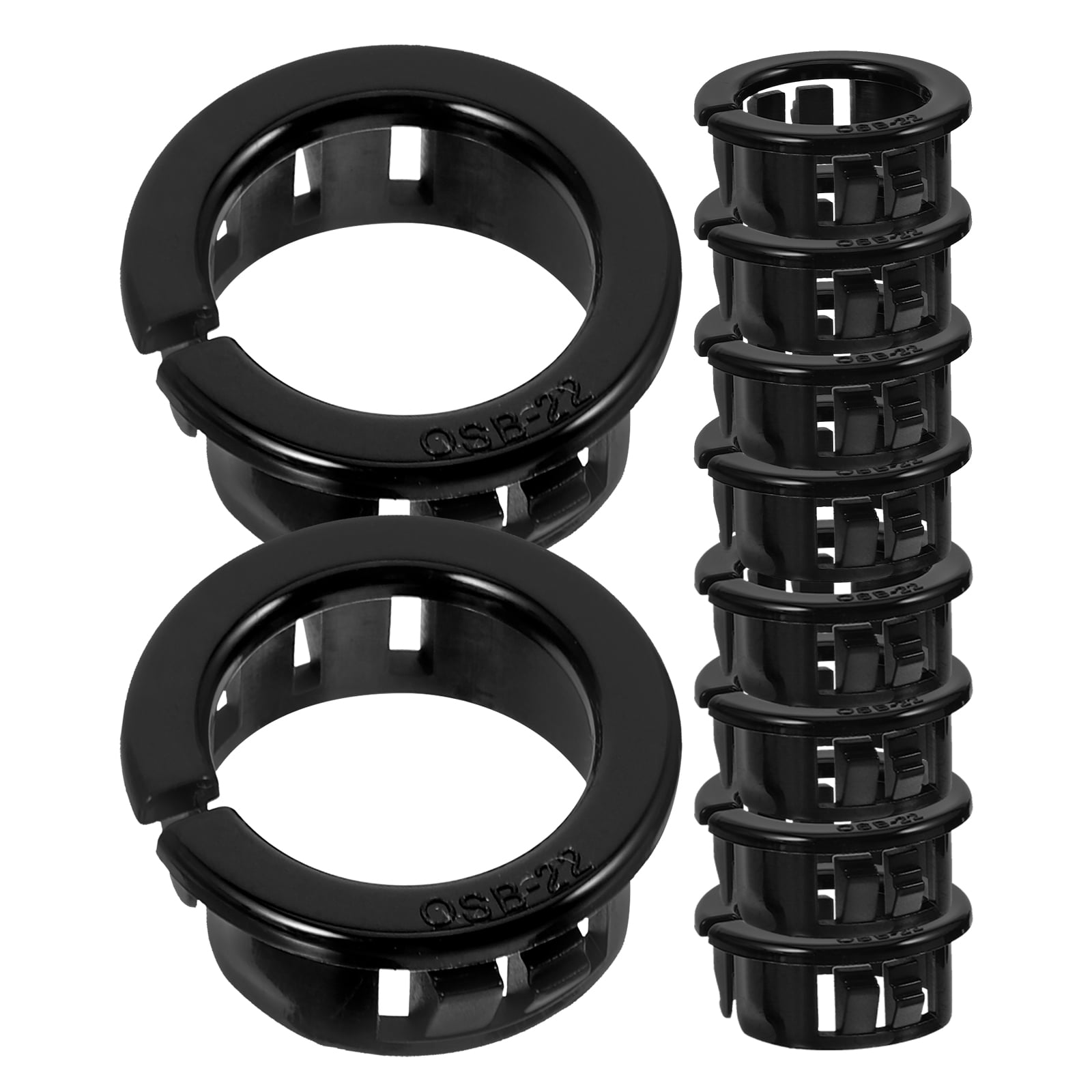 50 Pcs Cable Grommets Snap Bushing Grommet Plastic Grommets Round Wire ...