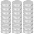 50 Pcs Canning Jar Lids Replacement Cap Jars Wide Mouth Silver ...
