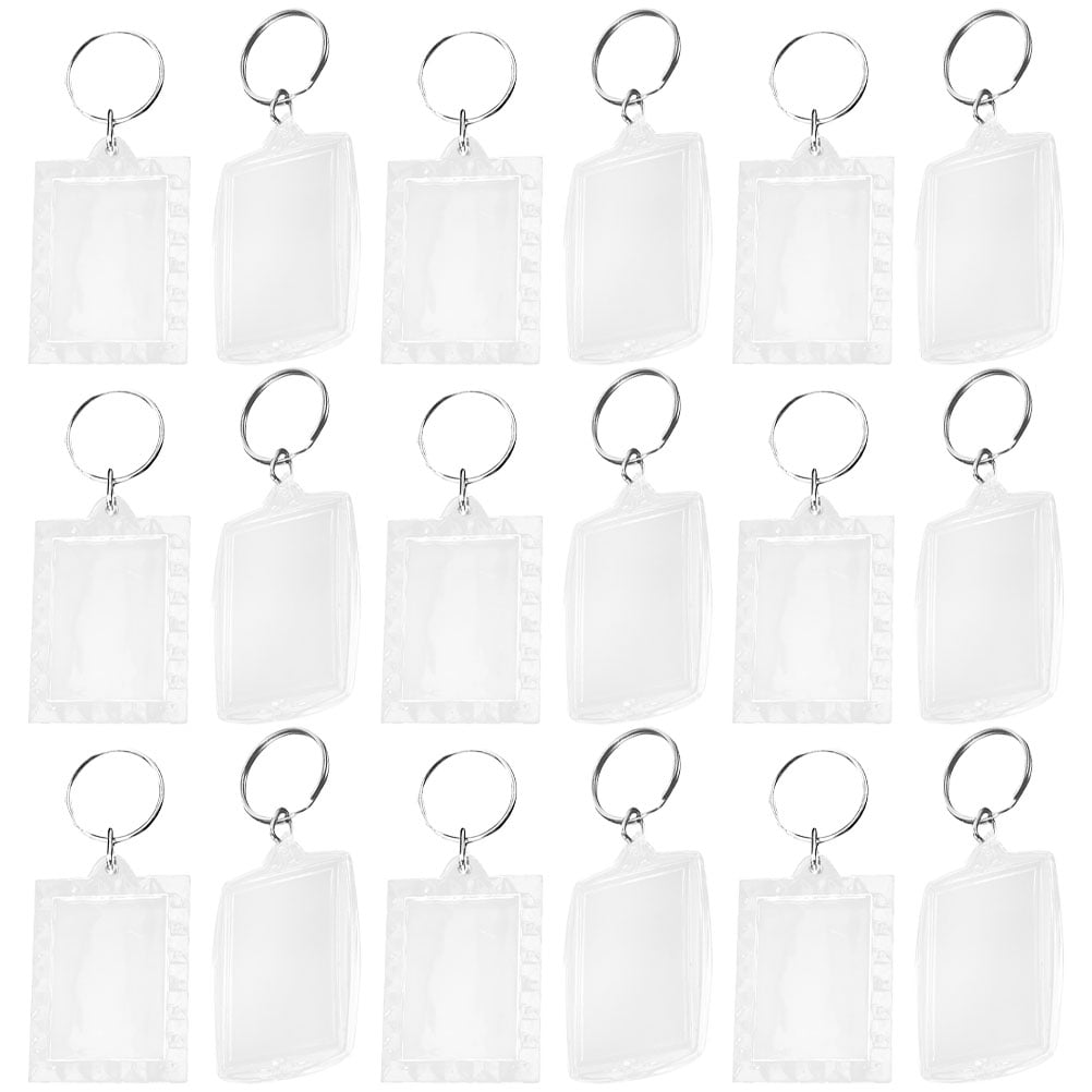 50 Pcs Car Key Lanyard Durable Keychain Photo Blanks Miss - Walmart.com