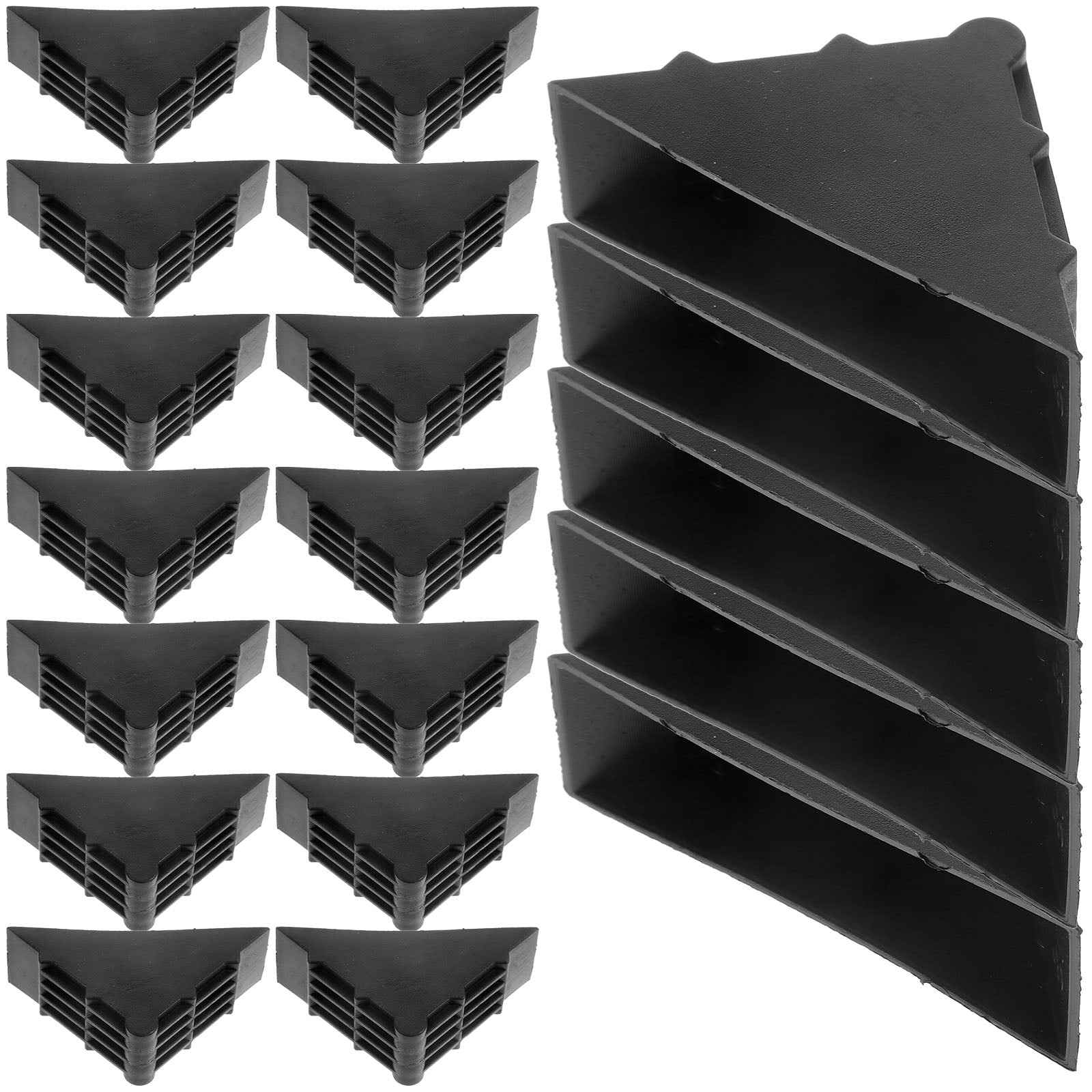 Black Plastic Edge Protectors for Photo Frame Corners with 50 Pcs for ...