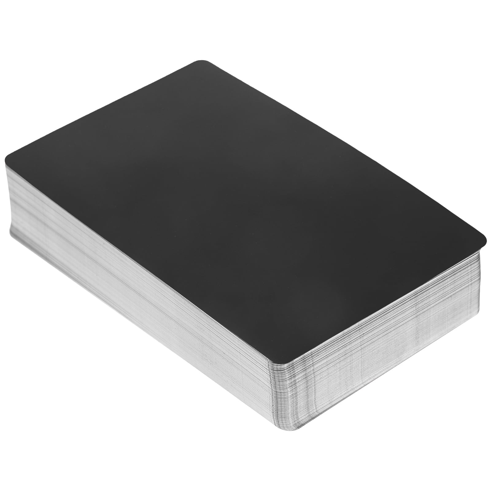 50 Pcs Cards Blank Aluminum Name Engraved Business Metal for Engraving ...