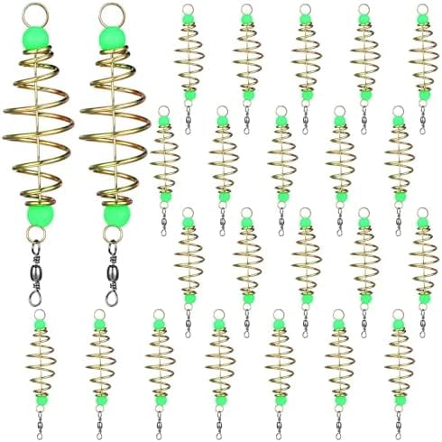 50 Pcs Carp Fishing Equipment Carp Bait Holder Luminous Olive Shape ...