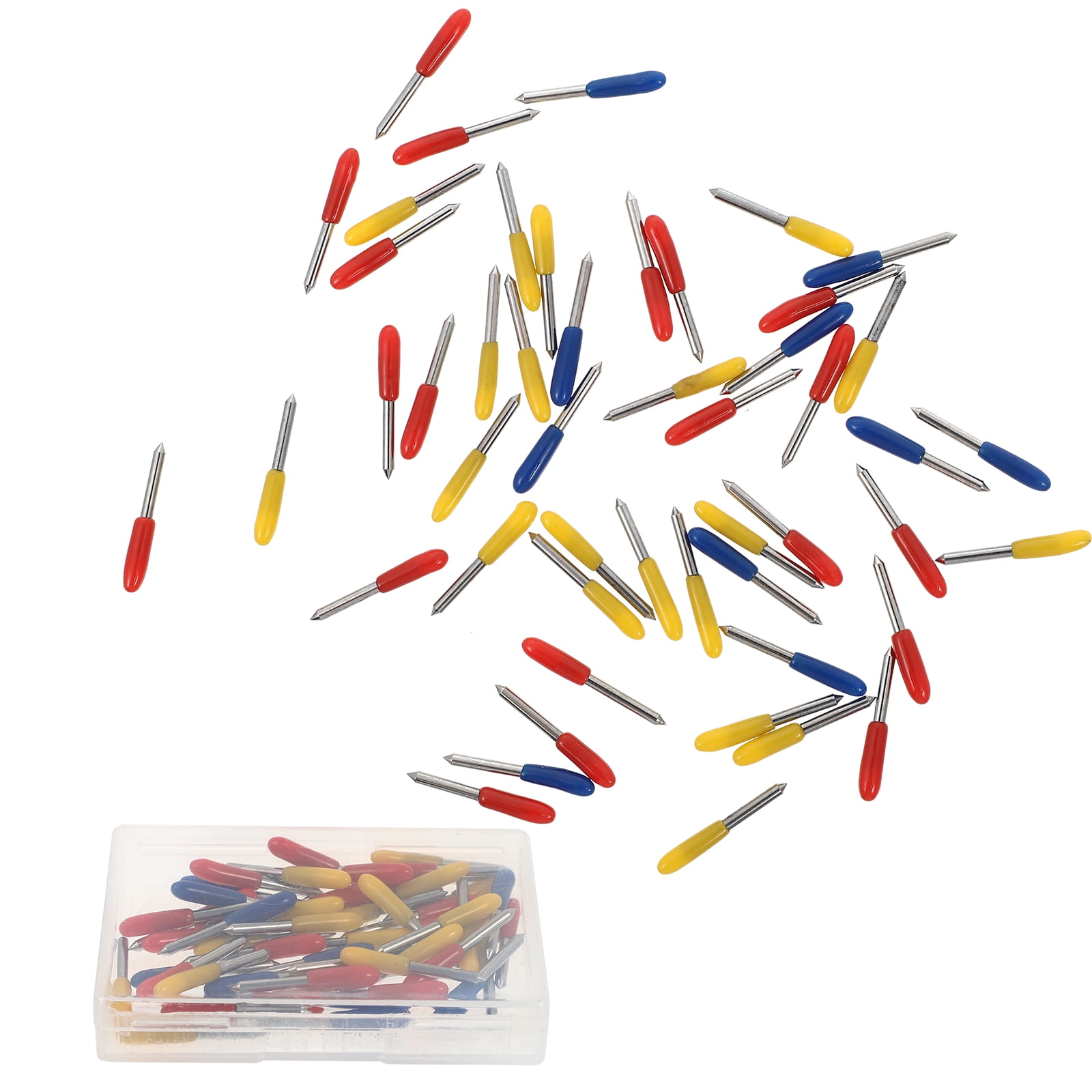 50 Pcs Carving Knife Cutting Machine Tools Degree Cutter Vinyl Cutter ...