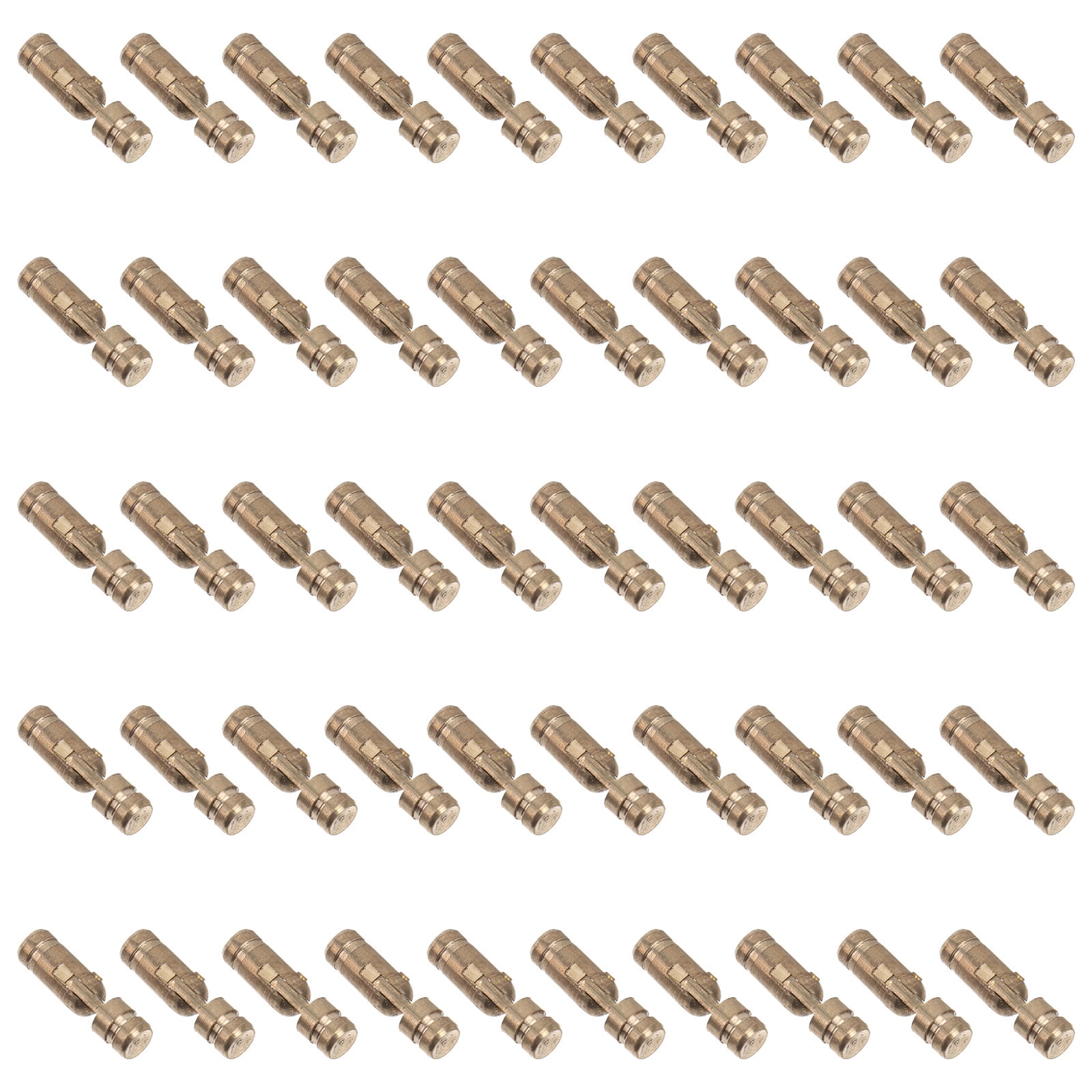 50 Pcs Case Hinges Hinge for Gift Box Stable Fixation Hinge Cabinet ...