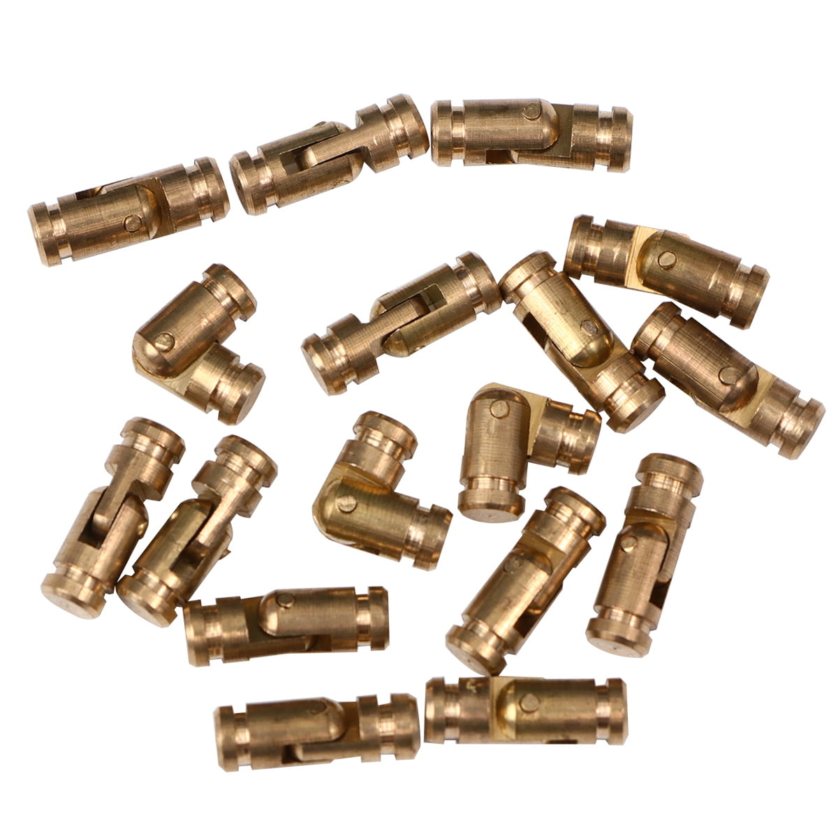 50 Pcs Case Hinges Yellow Hinge Spring Hinges Spring Mini Hinges ...