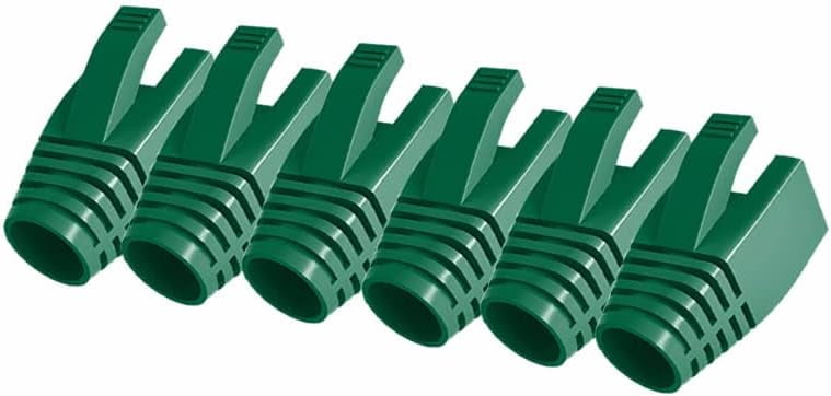 50 Pcs Cat7 Cat7A Cat8 Strain Relief Boot, RJ45 Plug Connector Cover ...