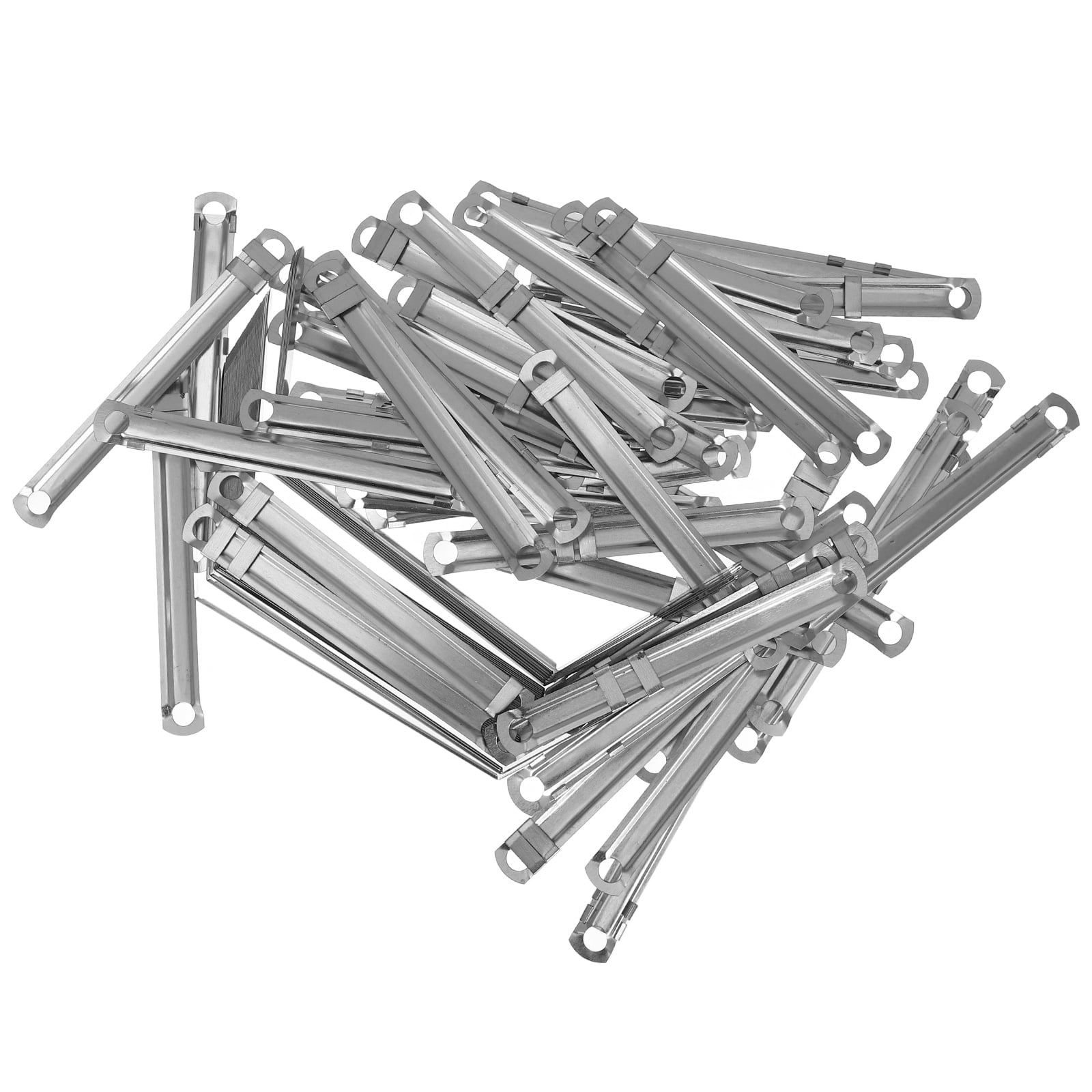 Homoyoyo 50Pcs Metal Binding Clip with Smooth Surface for Professional ...