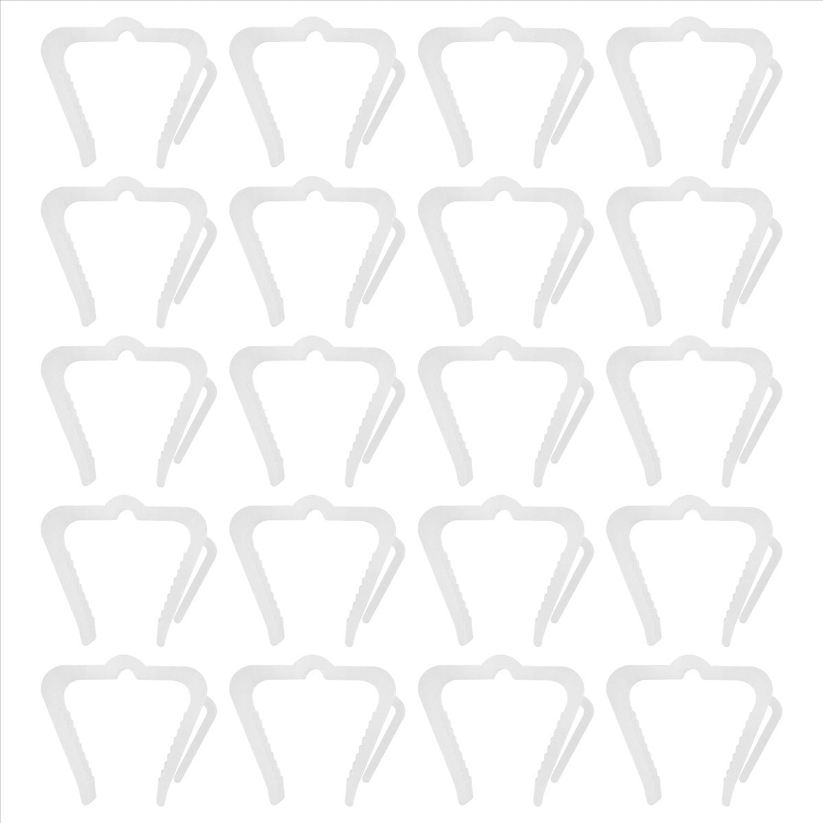 50 Pcs Christmas Light Hanger Hooks 1 5/8 Inch Fascia Boards Clips ...