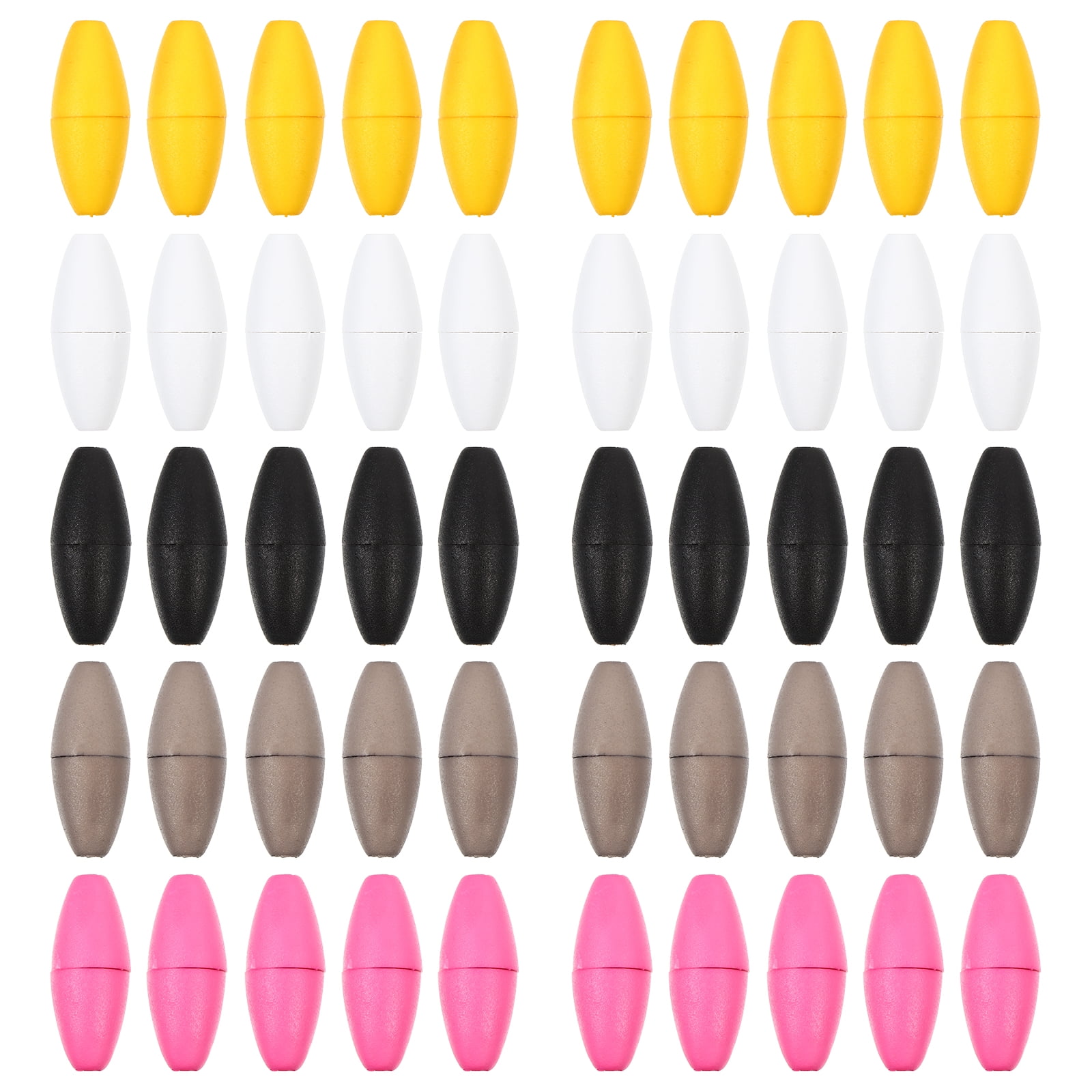 50 Pcs Clasp Kit Plastic Buckle A Pair of Buckles Small Hole Connectors ...