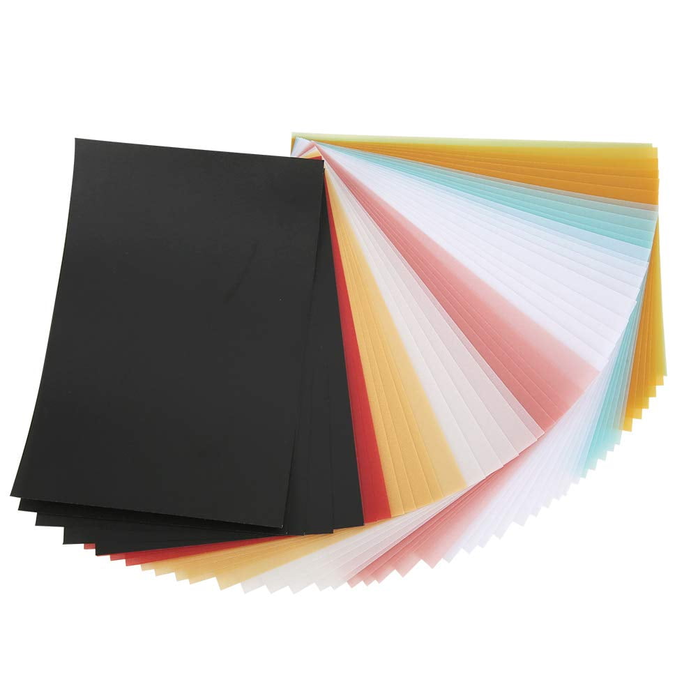 50 Pcs Coloured Sulfuric IFF17 Paper, High Strength and Transparency ...