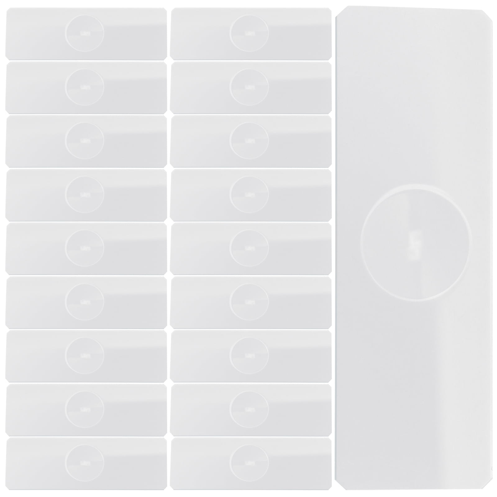 50 Pcs Concave Slide Specimens Microscope Slides Blank Microscope ...