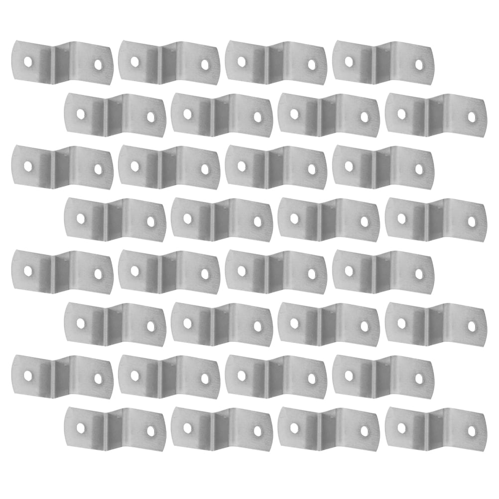 50 Pieces Corner Code Hardware Hooks for Picture Frames, Shelf Brackets ...