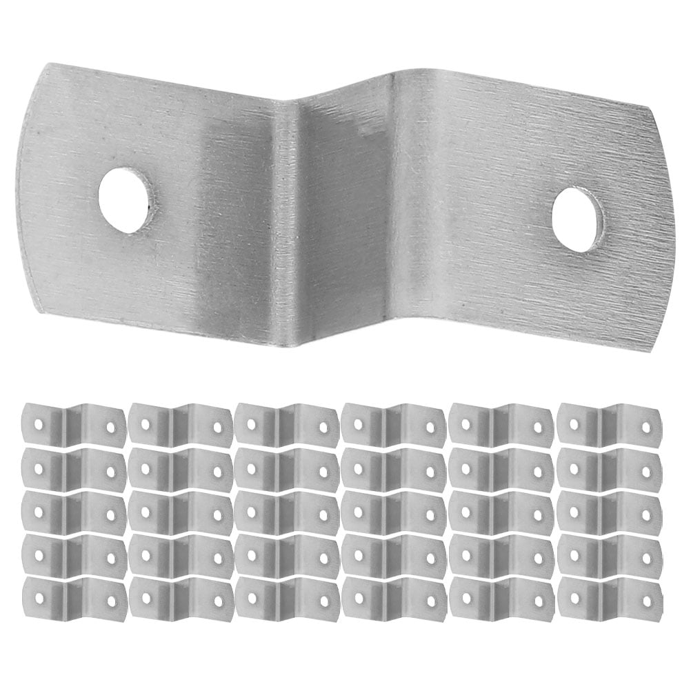 50 Pcs Corner Code Hardware Hook Picture Frames Table Tops Fasteners Z ...