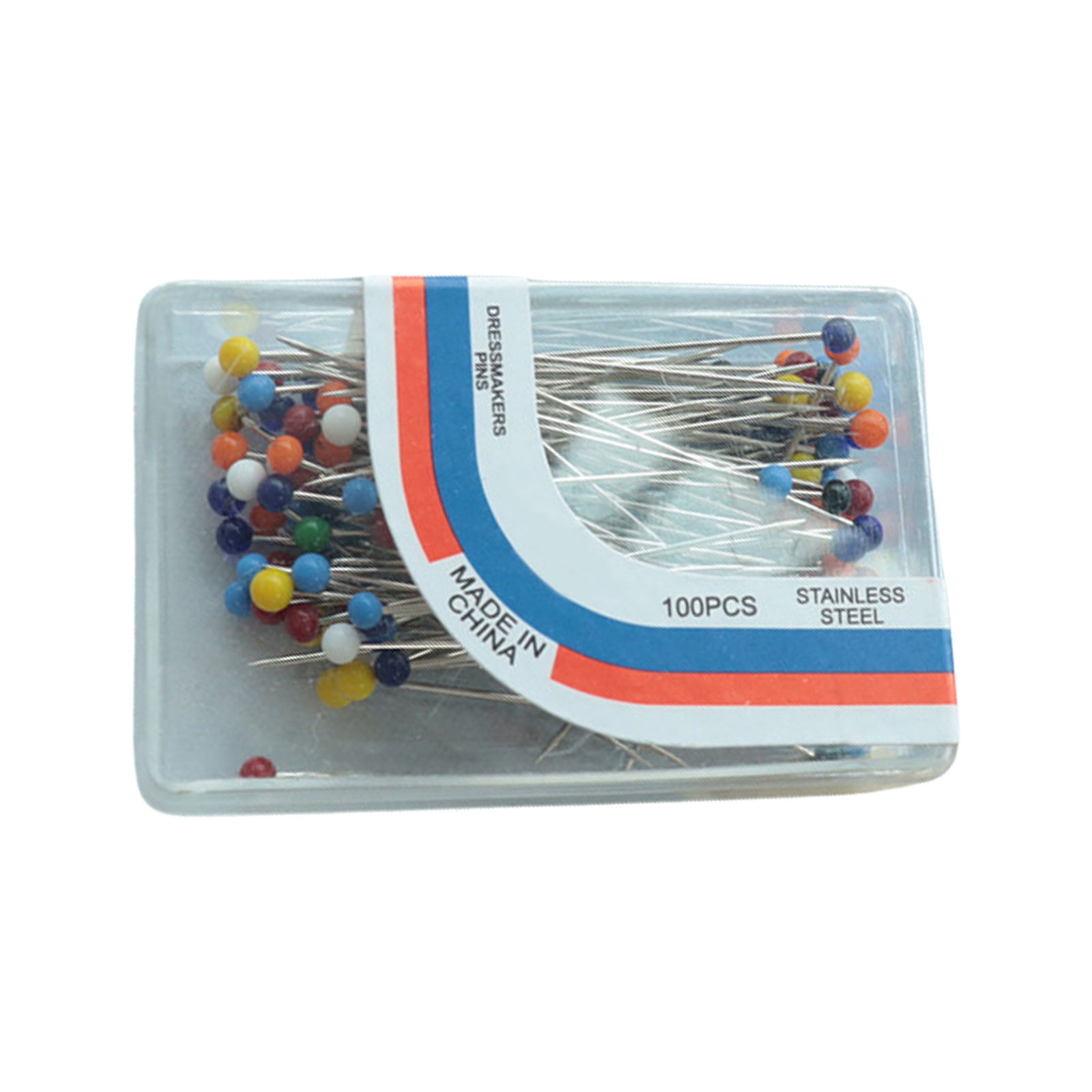 50 Pcs Craft Positioning Pins Fabric Pins Colourful Sewing Pins ...