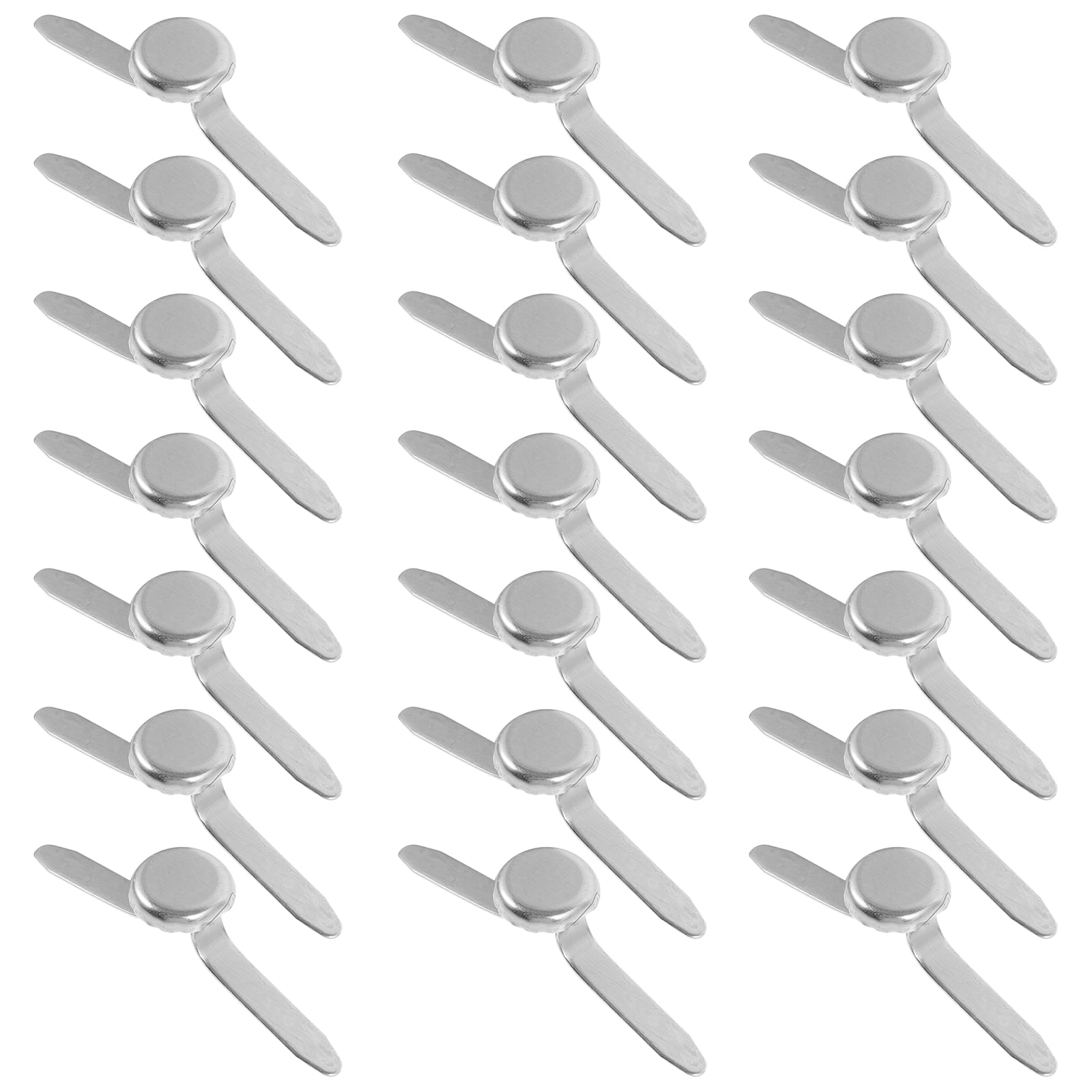 50 Pcs Craft Supplies Metal Brads Metal Paper Fasteners Paper Fasteners ...