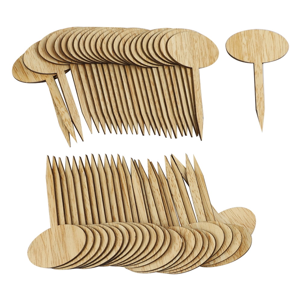 50 Pcs Creative Flower Tags Decorative Vegetable Labels Reusable Plants ...