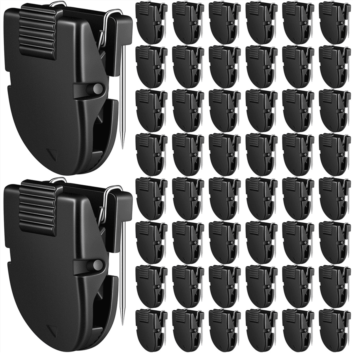 50 Pcs Cubicle Clips Fabric Panel Cubicle Accessories Fabric Partition ...