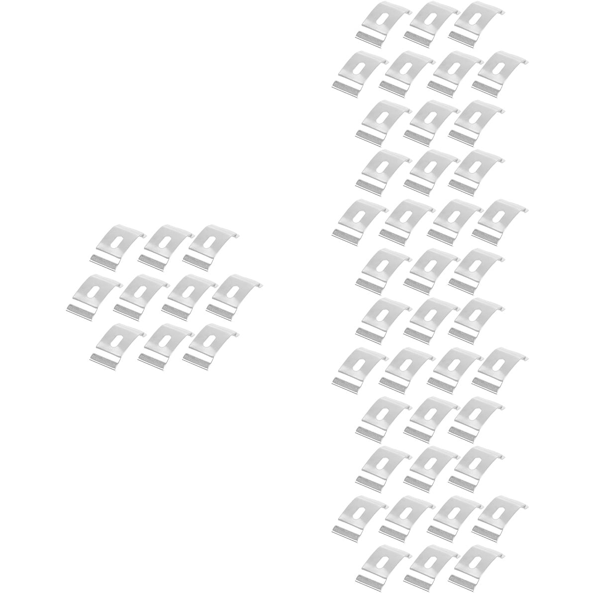 50 Pcs Curtain Installation Code Window Curtains Louver Blinds Brackets ...