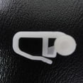 50 Pcs Curtain Track Glider Hooks Plastic Curtain Rail Track Hooks ...