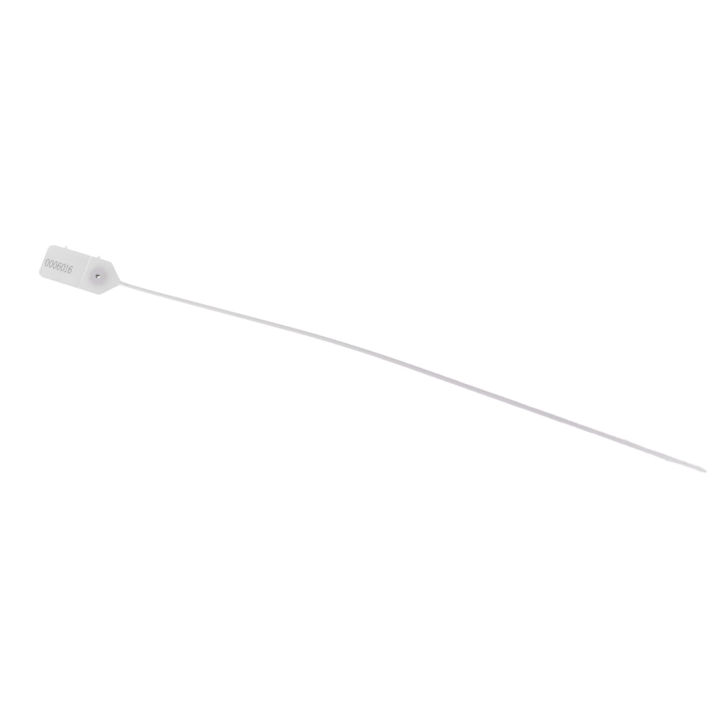 50 Pcs DIY Nylon Cable Ties Tamper Seals Disposable Plastic Security ...