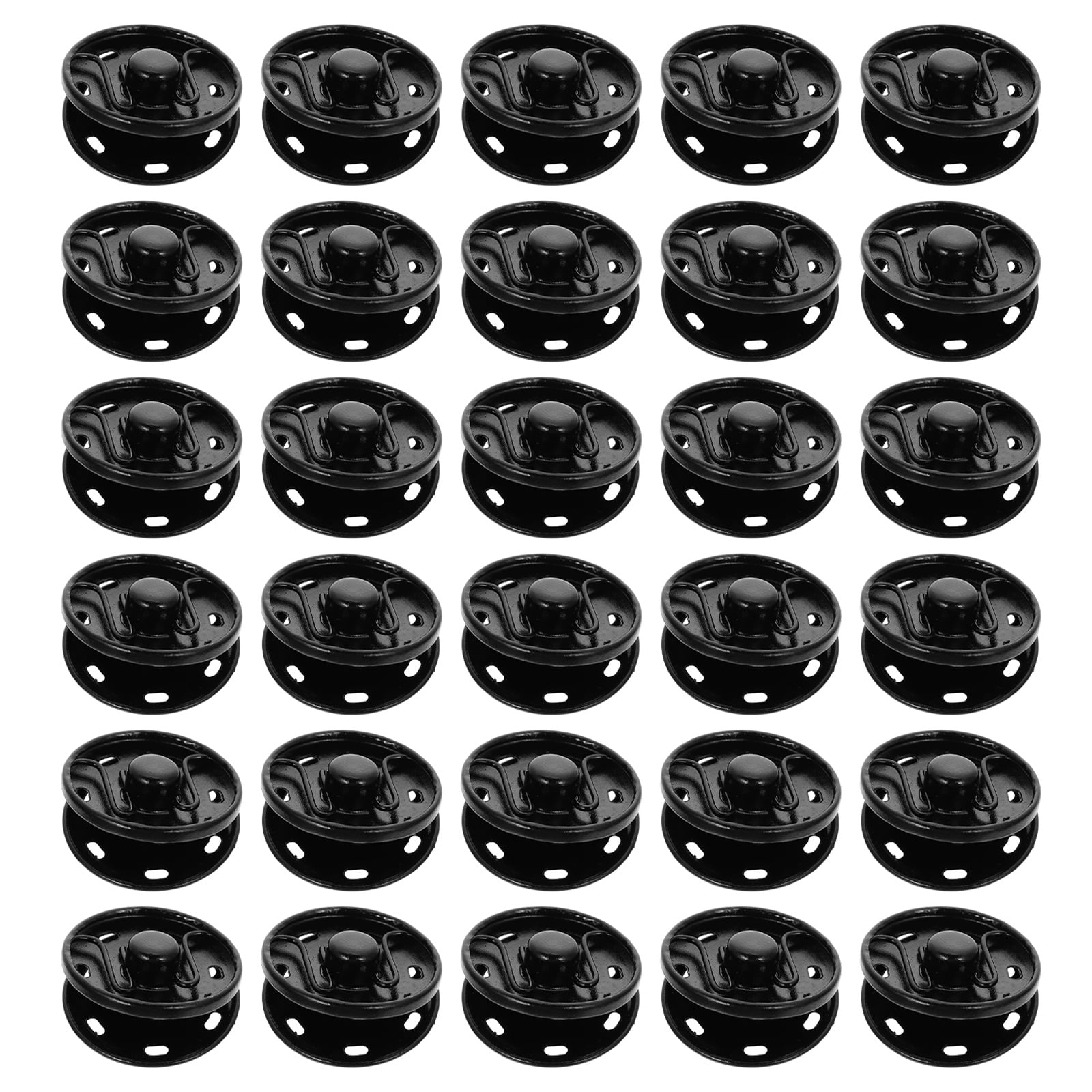 50 Pcs Decor DIY Buttons Letter Women's Clothes Sew Snaps Fastener Suit ...