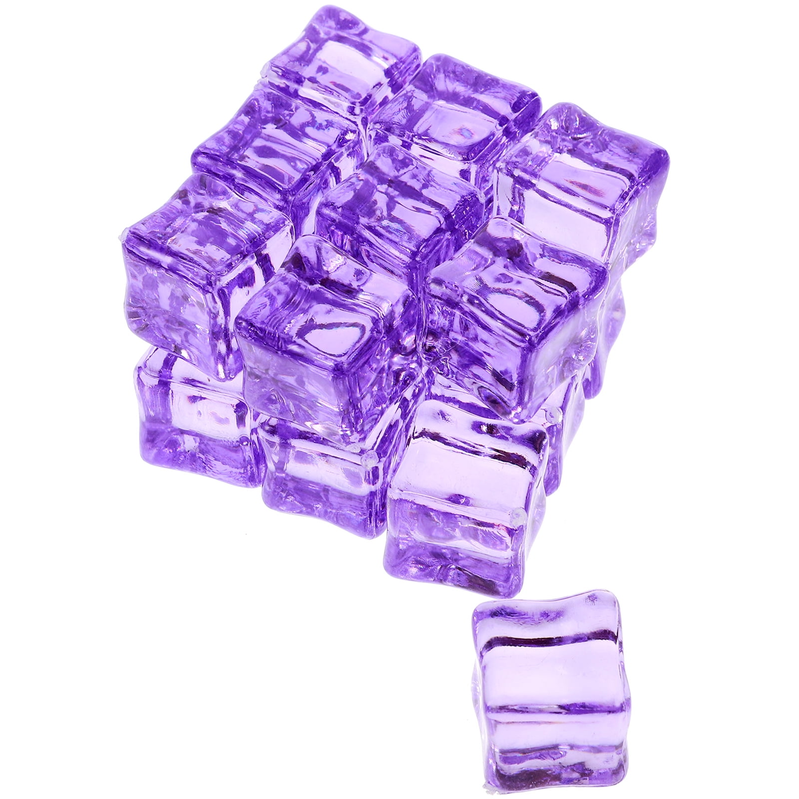 Guichaokj 50 Pcs Decor Fish Tank Decorations Decorative Cube Reusable ...